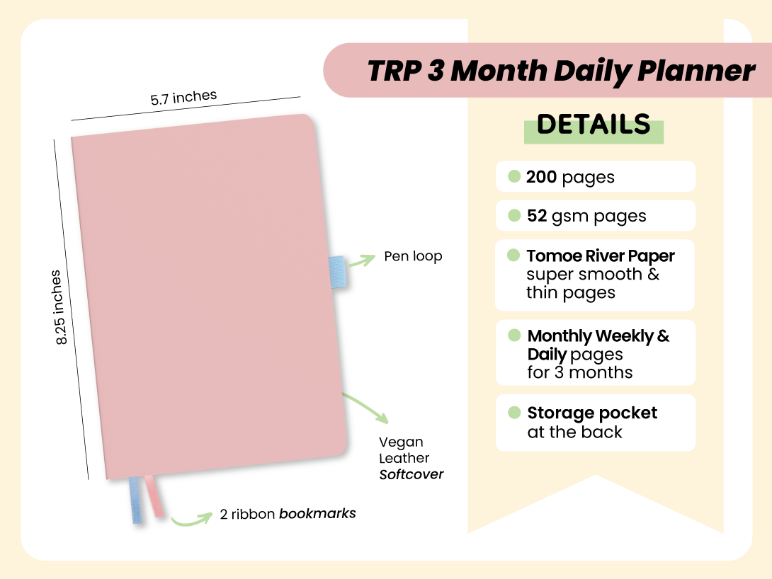 Red Riding Hood TRP 3-Month Daily Planner – Hubman and Chubgirl