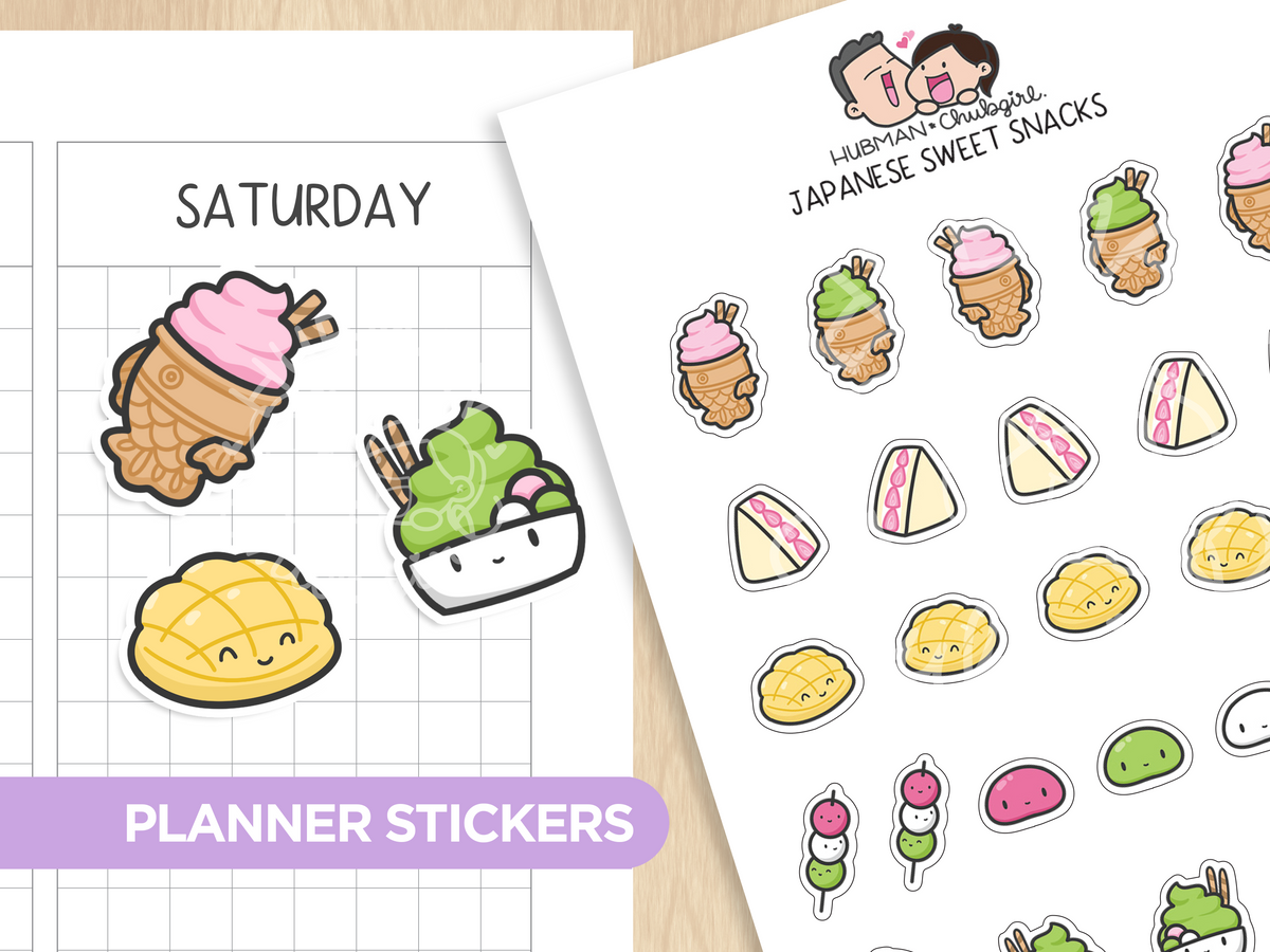 Decorative Planner Stickers – Hubman and Chubgirl