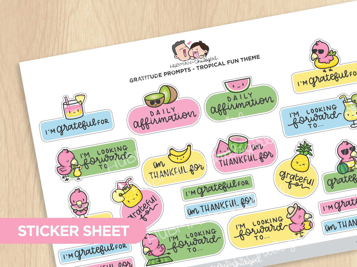 Gratitude Prompts – Hubman and Chubgirl