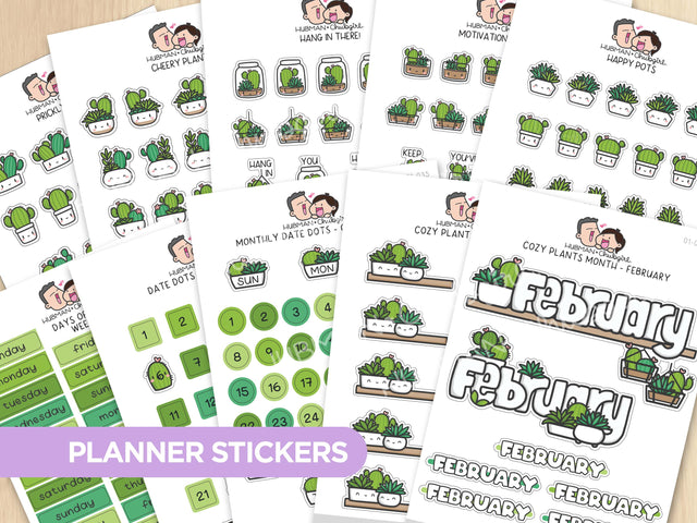 Cozy Plants Journal Pack – Hubman and Chubgirl