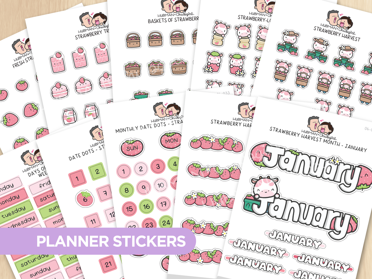 Monthly Journaling Packs – Hubman and Chubgirl