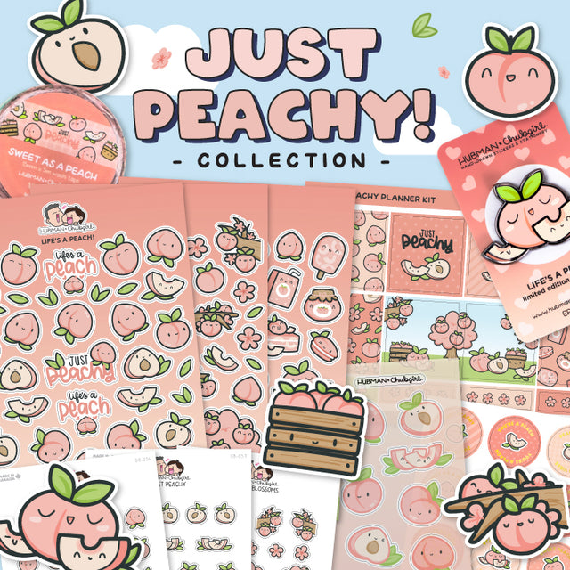 Days of the Week - Just Peachy Planner Stickers – Hubman and Chubgirl