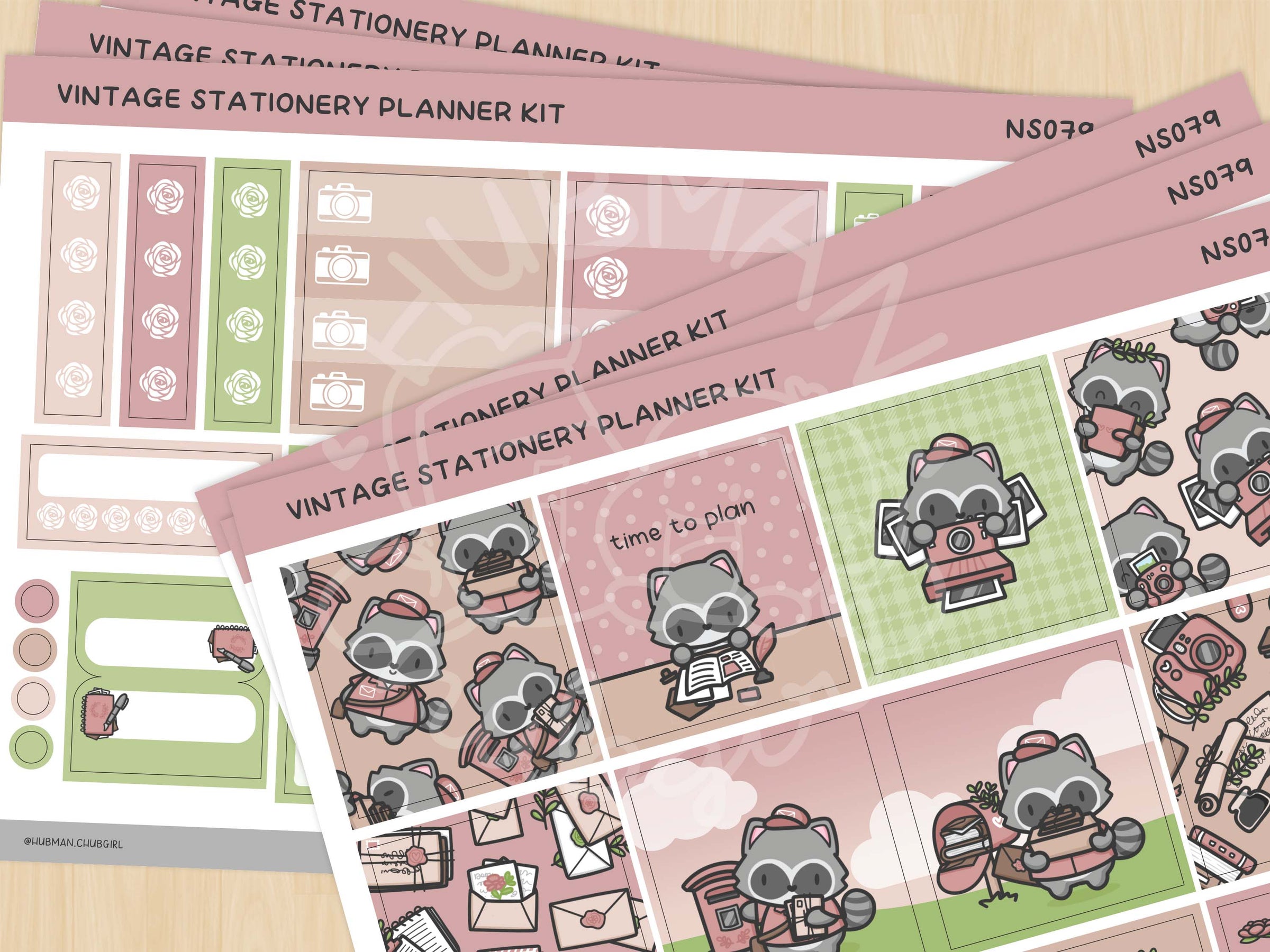 Vertical Planner Kits – Hubman and Chubgirl