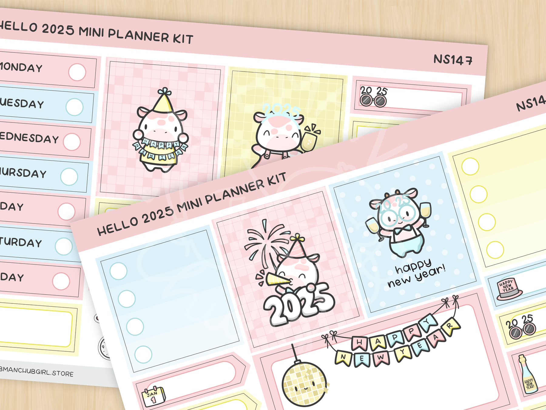 Vertical Planner Kits – Hubman and Chubgirl