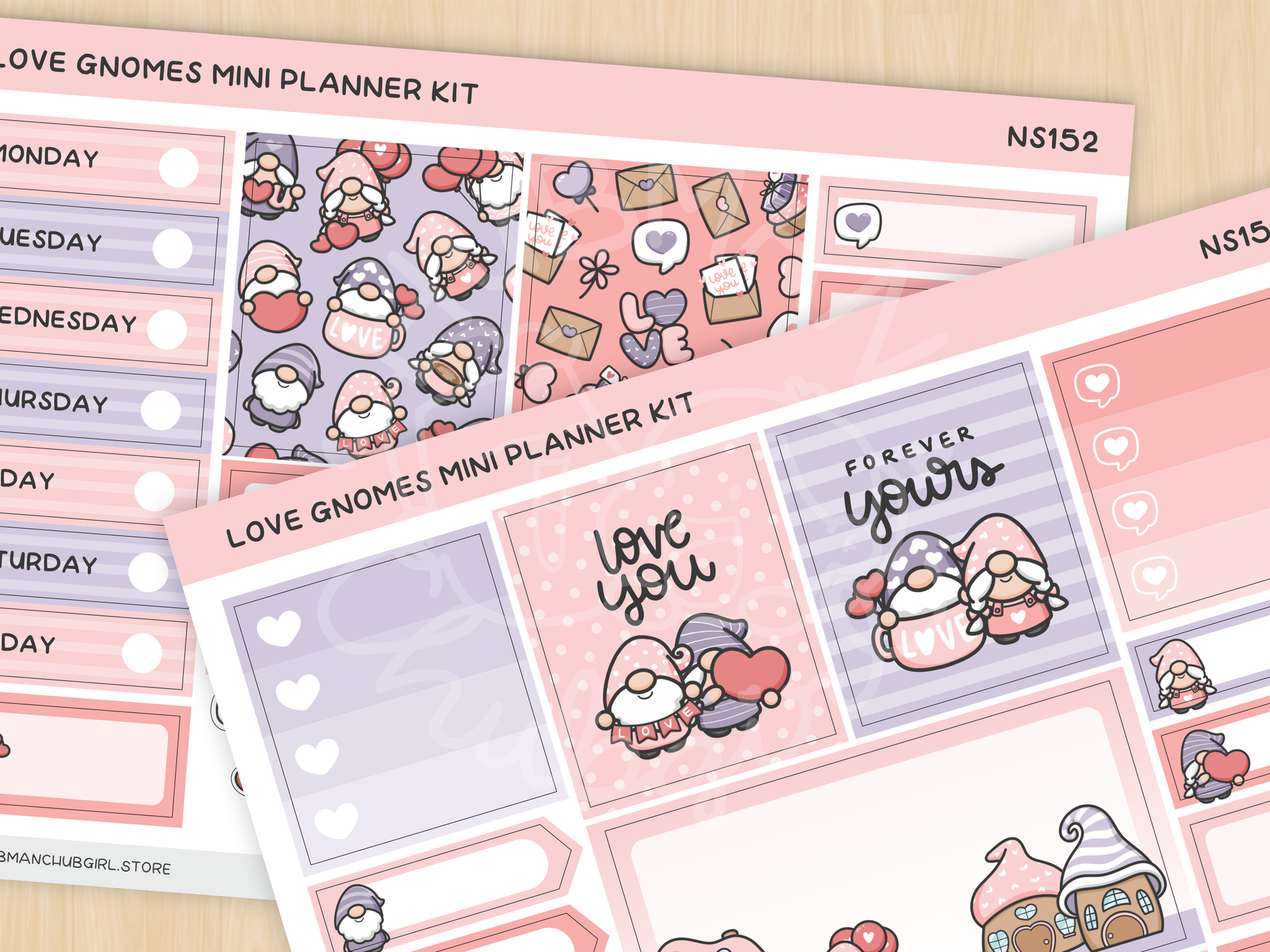 Vertical Planner Kits – Hubman and Chubgirl