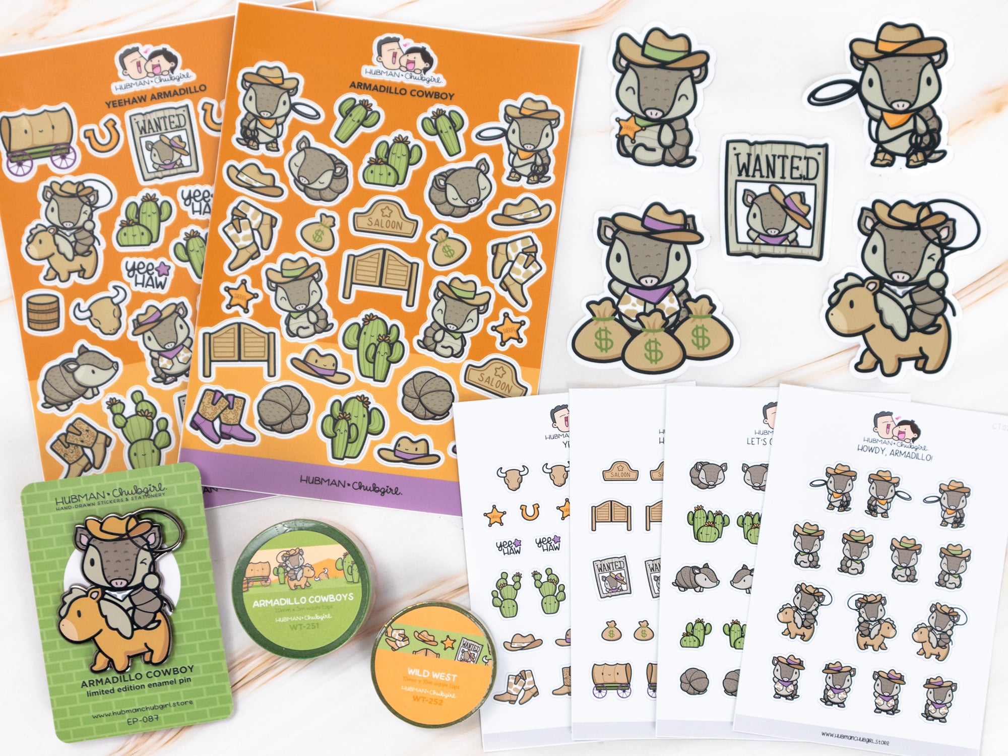 Squirrely Autumn Sticker Sheet – Hubman and Chubgirl