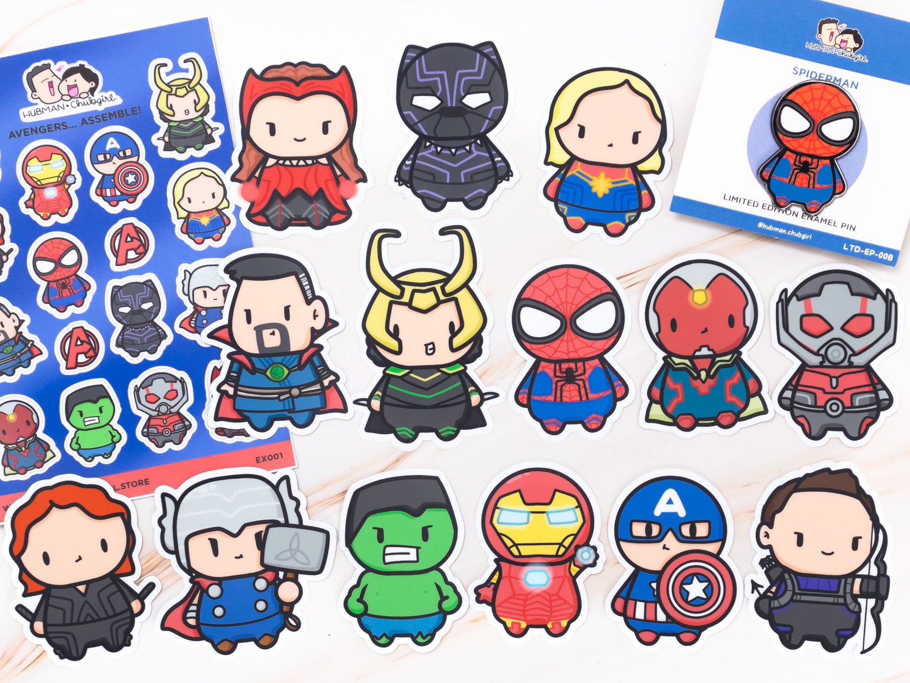 Stationery Bundles – Hubman and Chubgirl