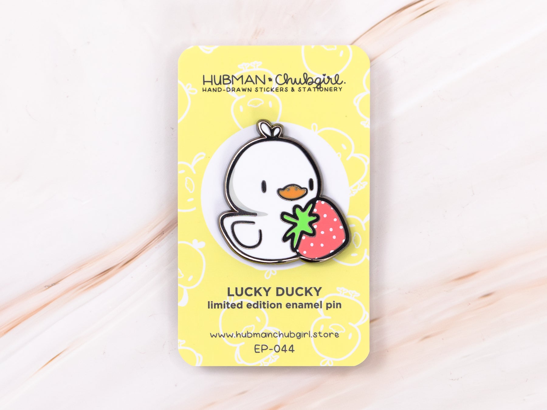 Enamel Pins – Hubman and Chubgirl