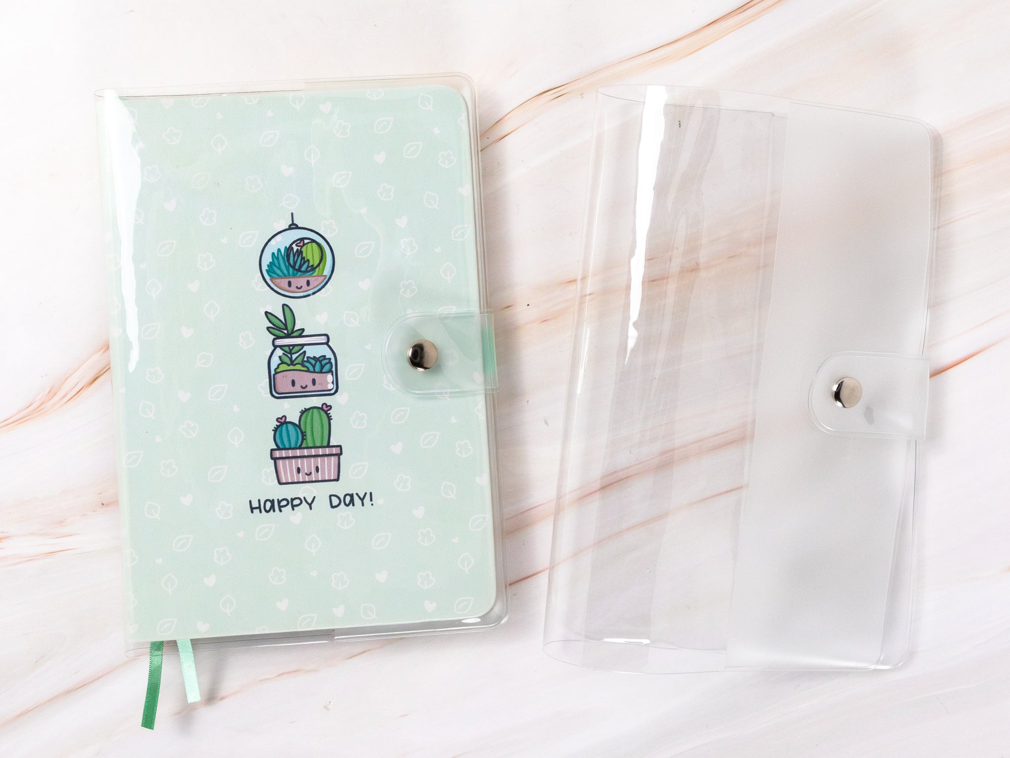 Journal Cover - Clear PVC – Hubman and Chubgirl