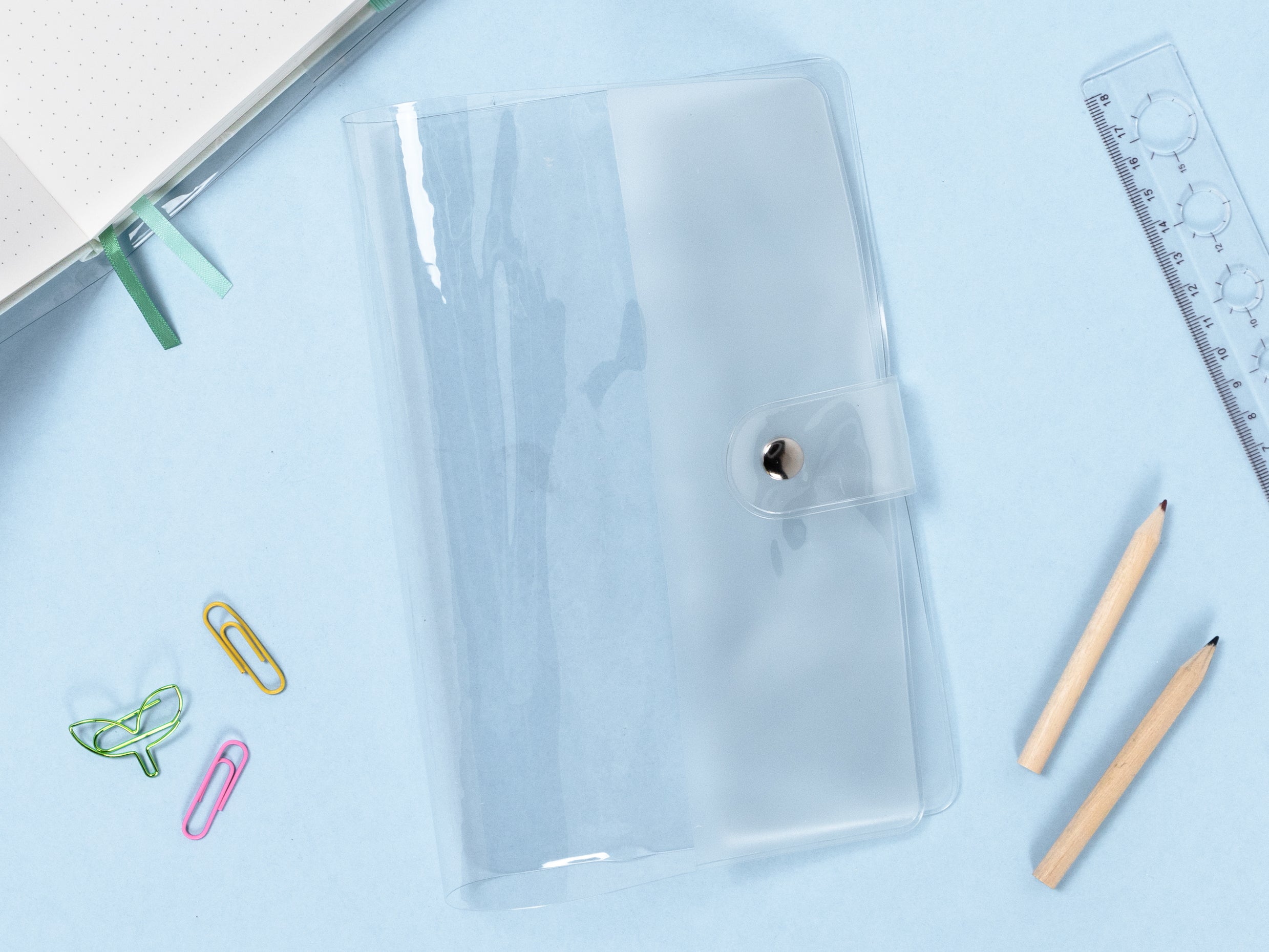 Journal Cover - Clear PVC – Hubman and Chubgirl