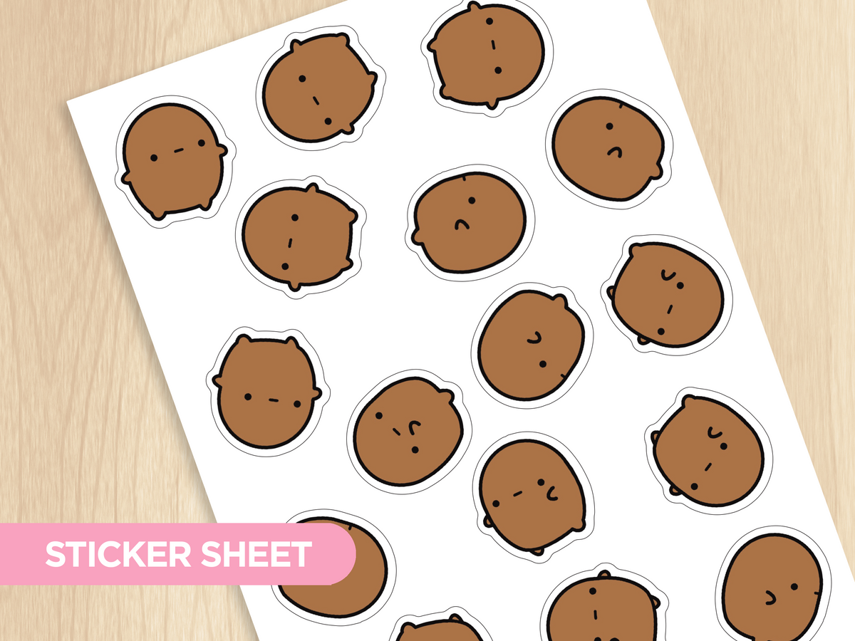 Vinyl Sticker Sheets – Hubman and Chubgirl