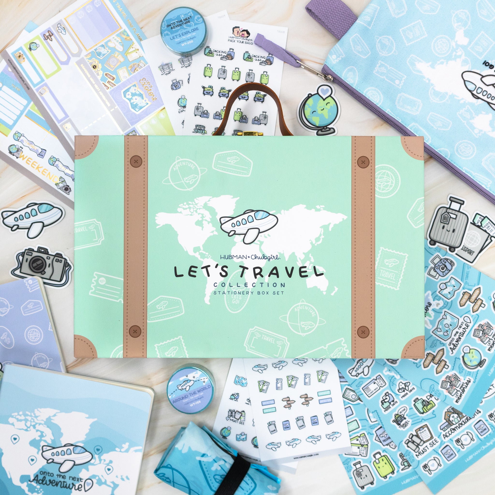 (Pre-order) Let's Travel Box Set – Hubman and Chubgirl