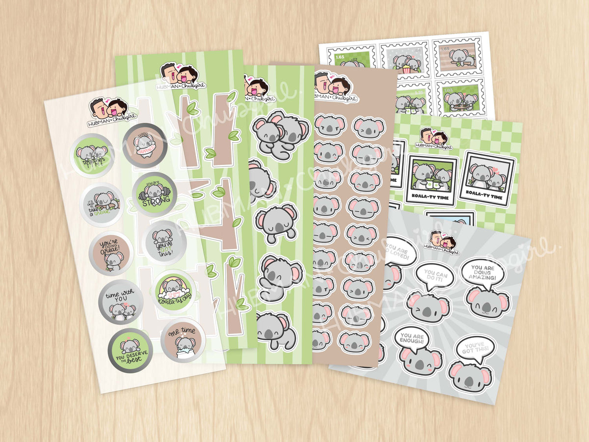 Variety Sticker Packs – Hubman and Chubgirl