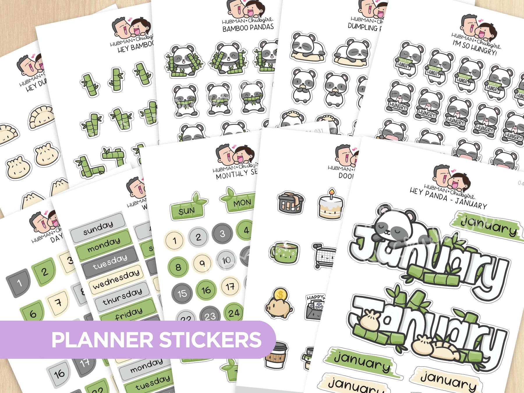 Hungry Pandas – Hubman and Chubgirl