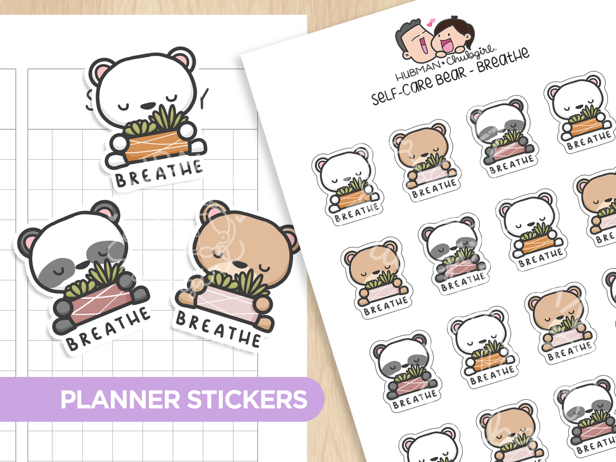 Self-Care Bears – Hubman and Chubgirl