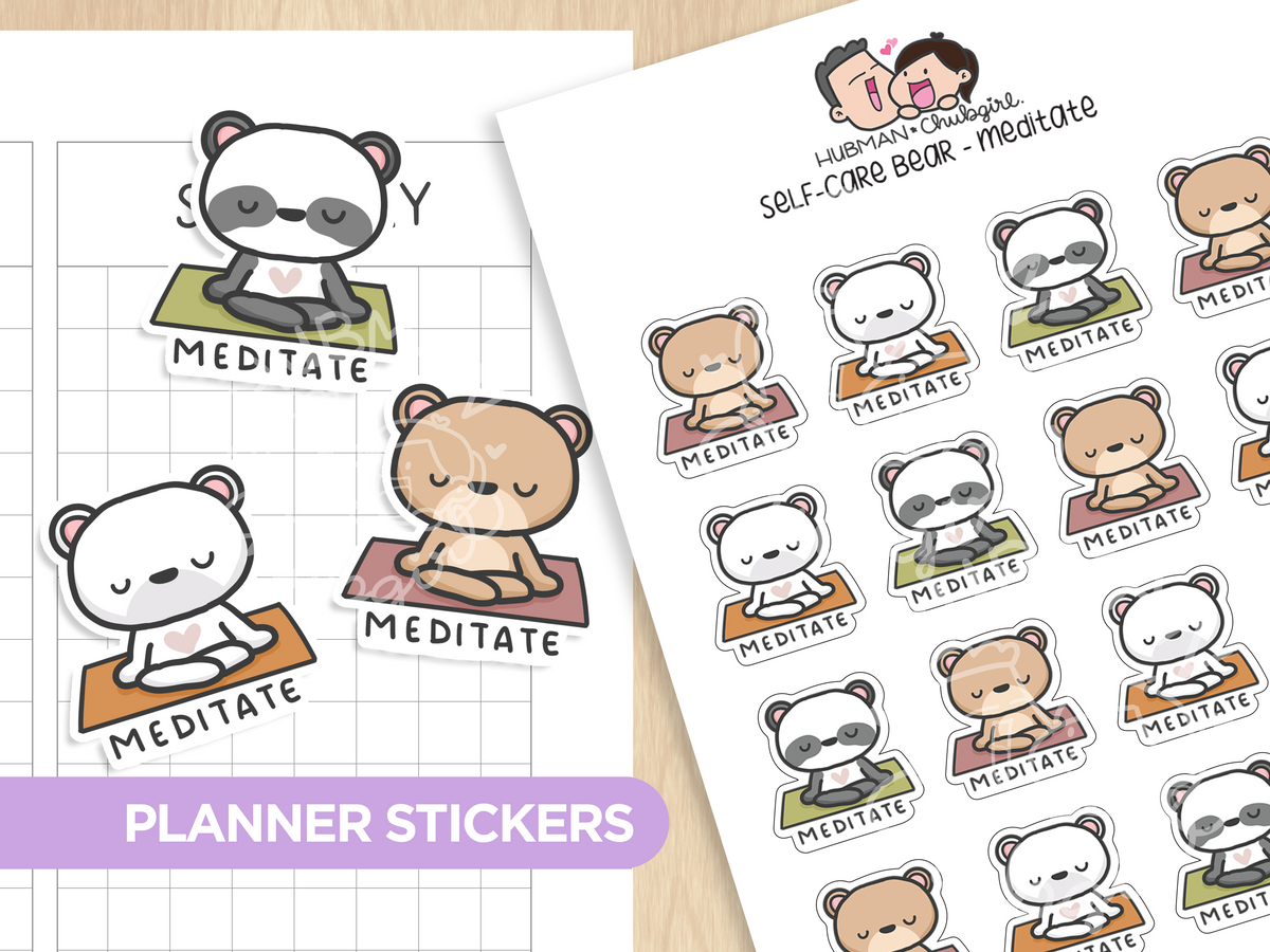 Self-Care Bears – Hubman and Chubgirl